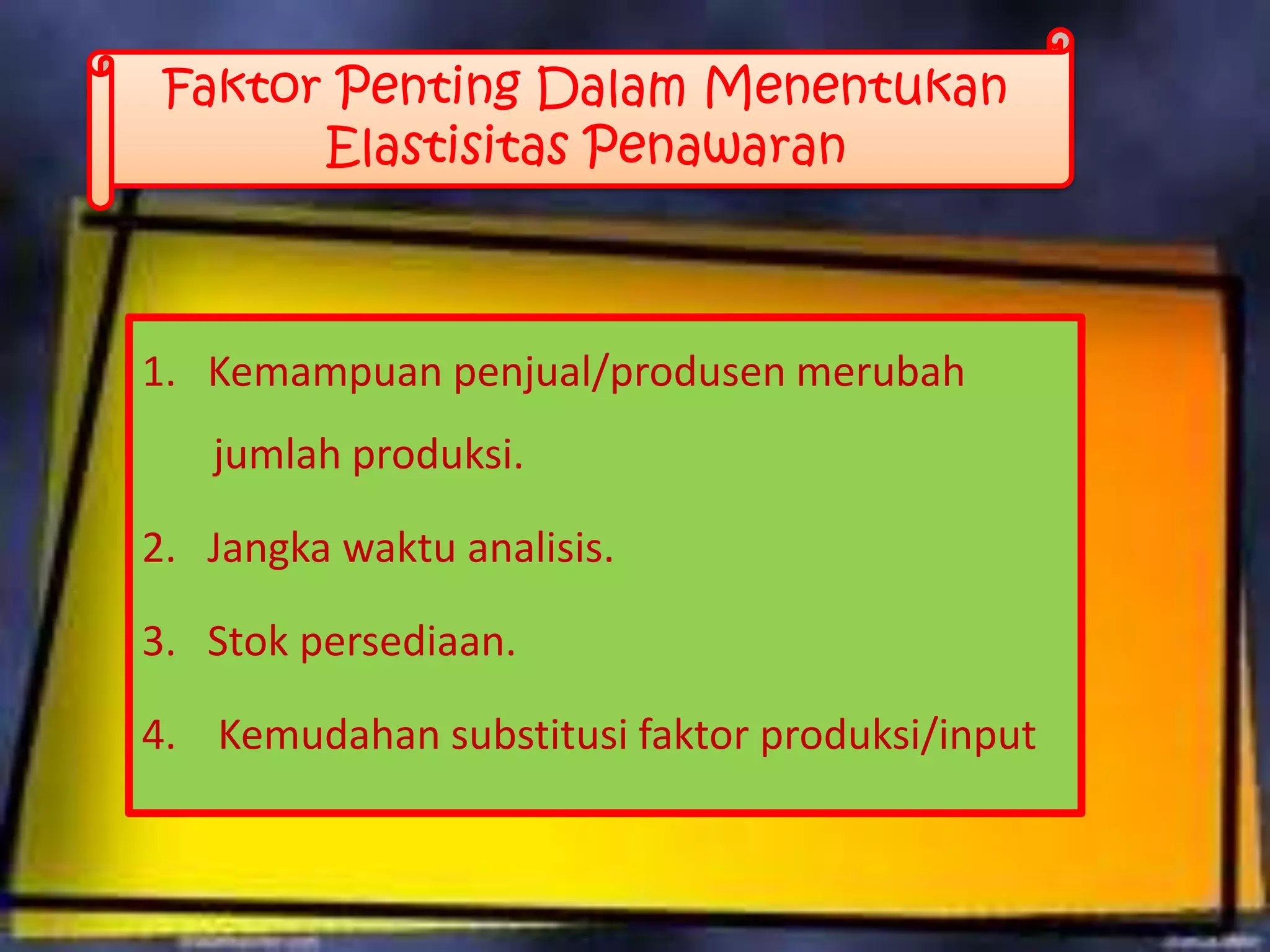 Ppt elastisitas permintaan dan penawaran | PPT