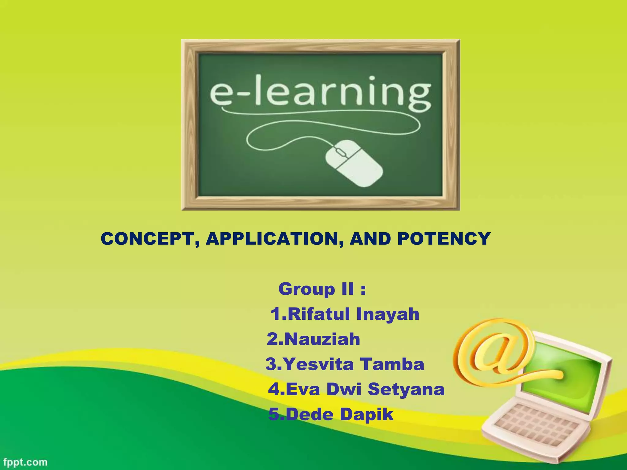 Ppt E Learning | PPTX | Online Education | Education