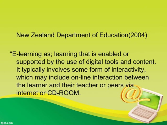 Ppt E Learning | PPTX | Online Education | Education