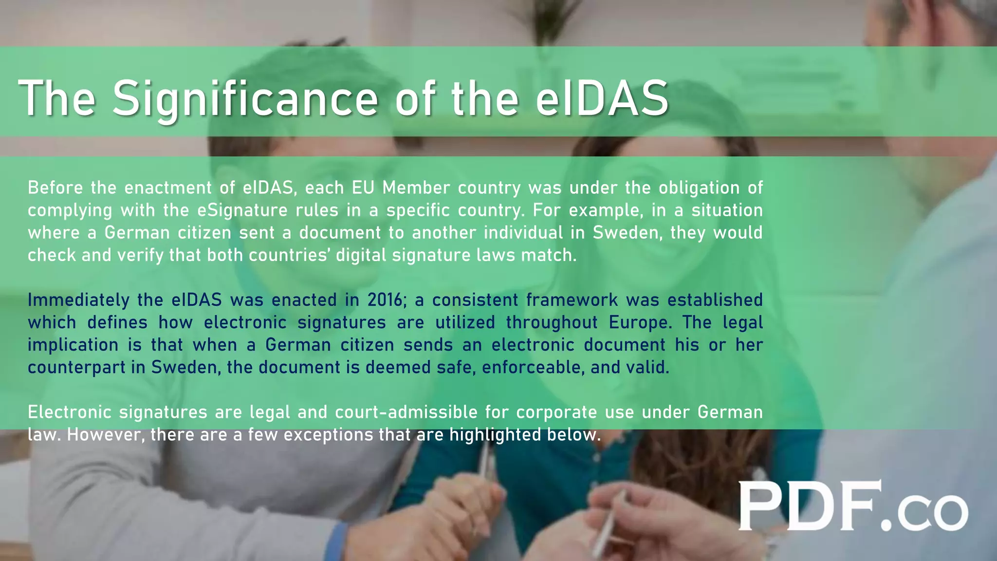 Electronic signature in Germany | PPTX