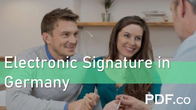 Electronic signature in Germany | PPT