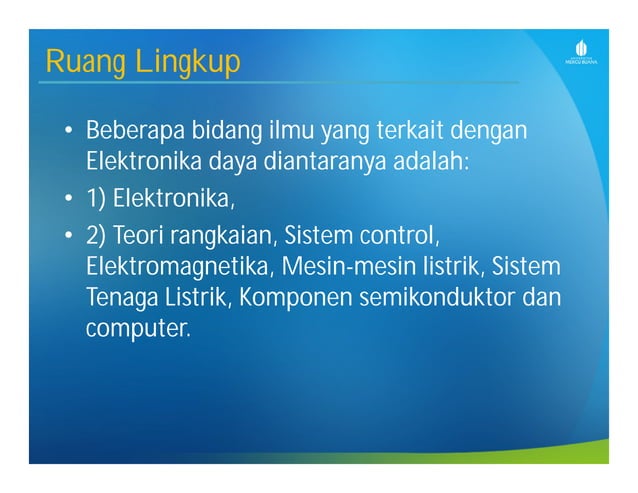 Ppt elektronika dan motor listrik [tm1] martolis | PPT