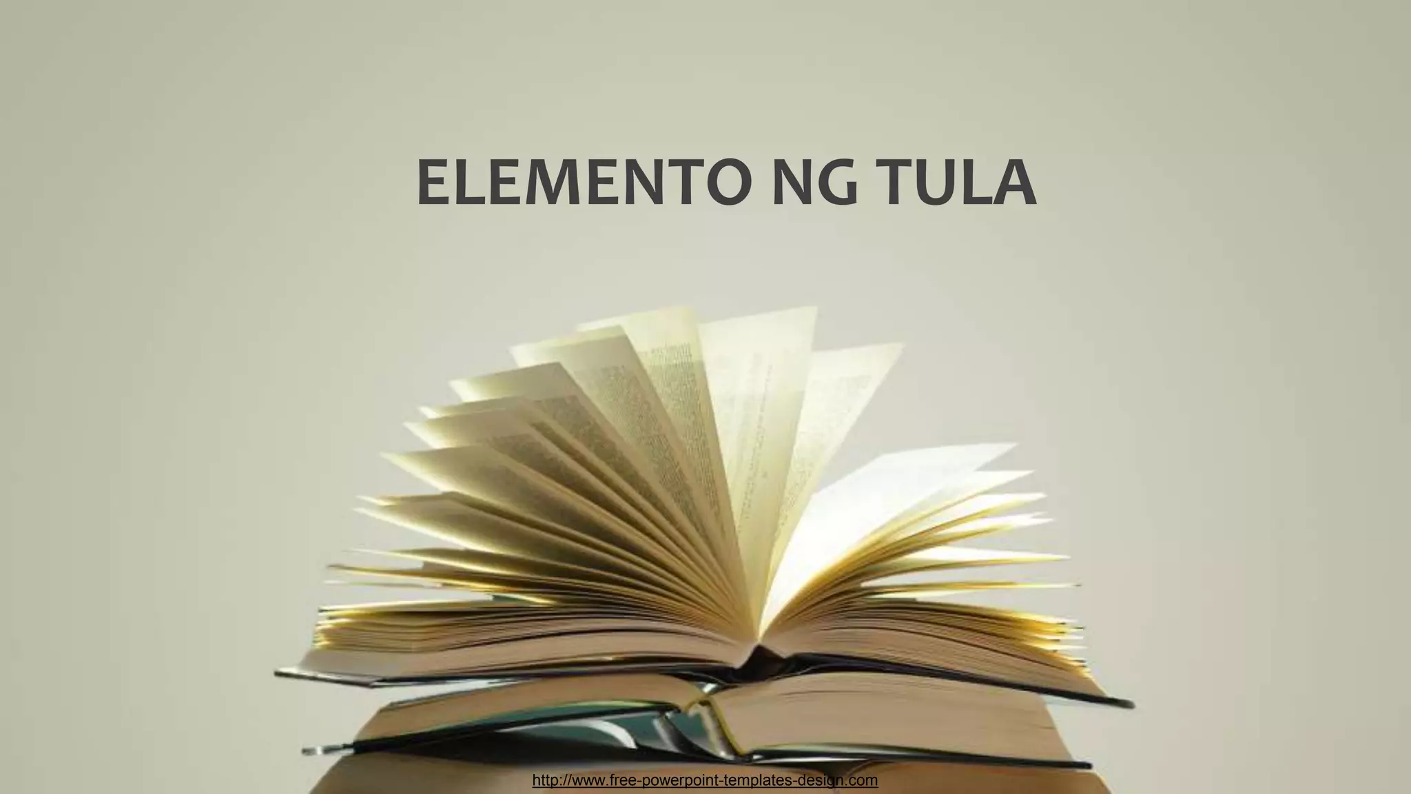 ELEMENTO NG TULA | PPTX