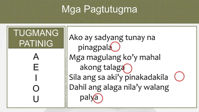 ELEMENTO NG TULA | PPTX