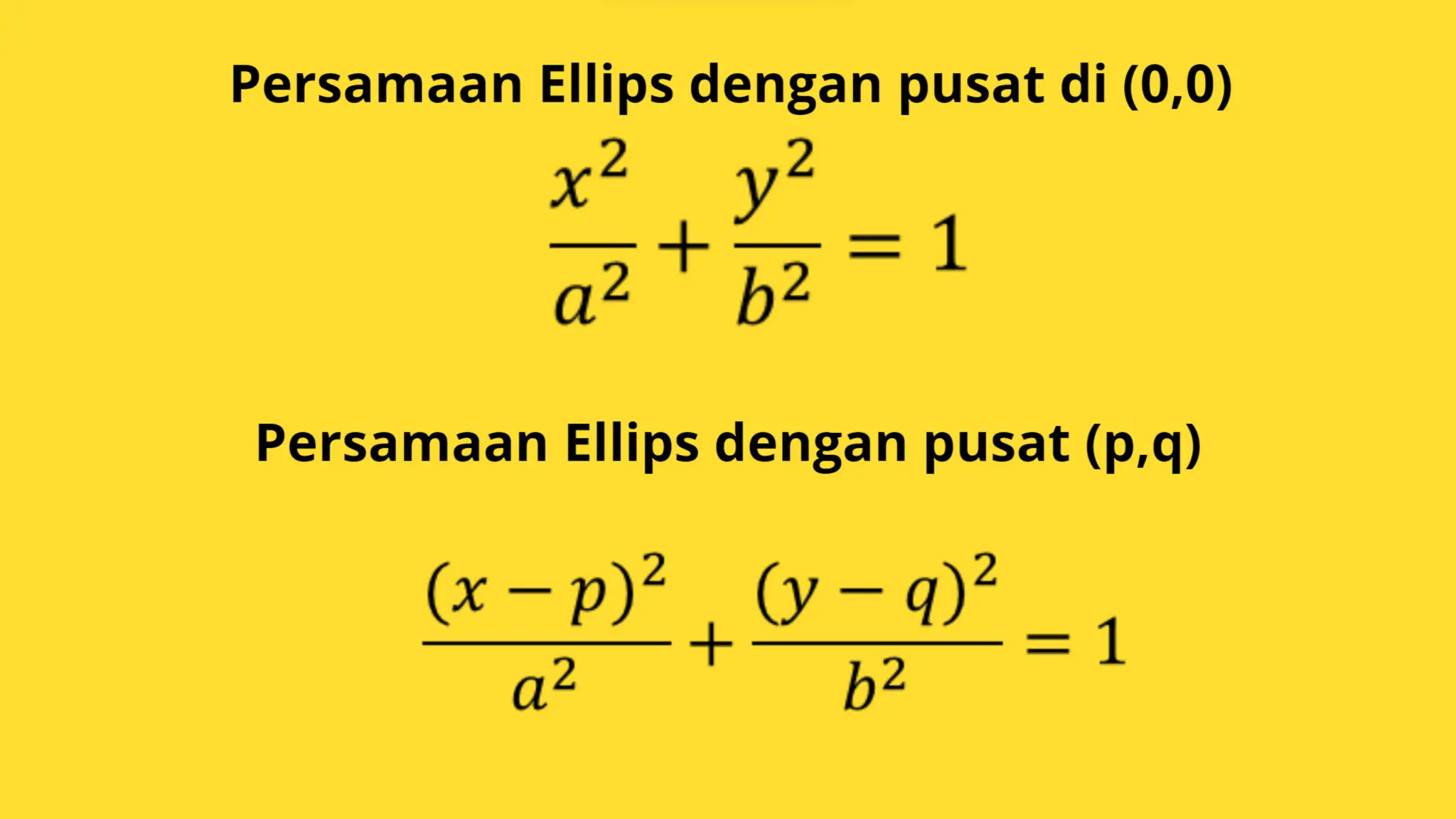 PPT matematika lanjut kelas XI Lingkaran Elips Fase F | PDF