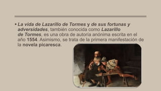 El Lazarillo de Tormes. Ensenanza. edupptx | PPTX