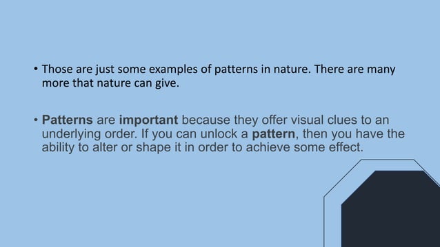 Patterns in nature | PPTX | Science