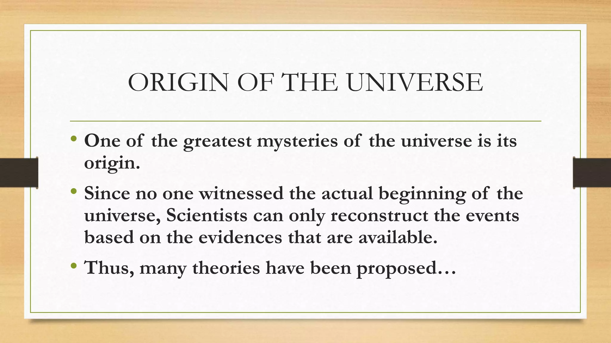 PPT_ELS_ORIGIN OF THE UNIVERSE & SOLAR SYSTEM.pptx