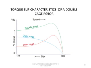 DOUBLE CAGE INDUCTION MOTOR AND IT'S CONSTRUCTION | PPTX