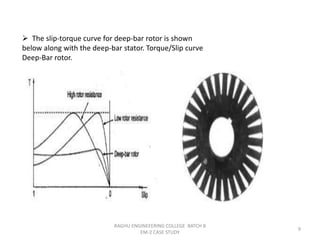 DOUBLE CAGE INDUCTION MOTOR AND IT'S CONSTRUCTION | PPTX