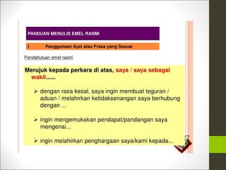 Ppt emel rasmi 1 e | PPT