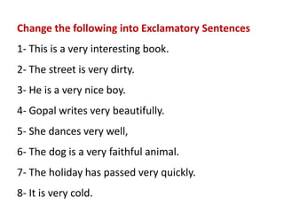 Ppt e module for transformation of sentences (2) | PPT