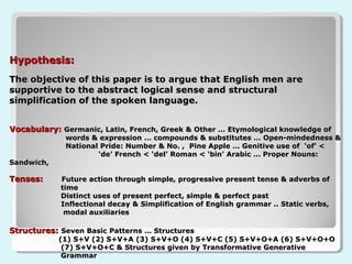 Ppt e module on logical foundation of english language | PPT