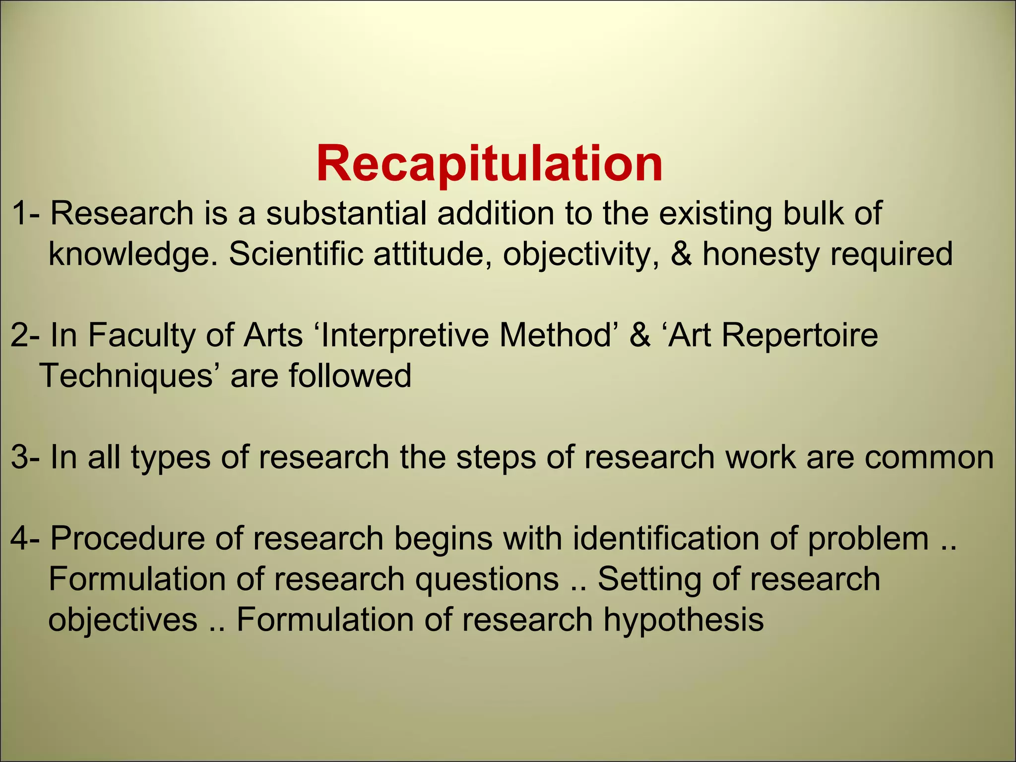 Ppt e module on 'what is research' | PPT