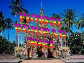 Tempat suci Agama Hindu | PPTX
