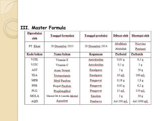 Ppt emulsi lotion | PPTX