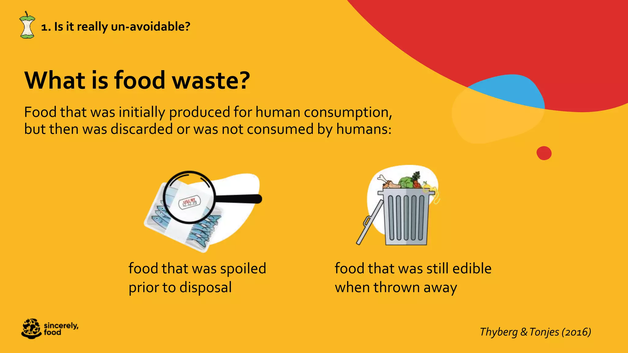 Waste-less food consumption: facts and sources addressing the economic ...