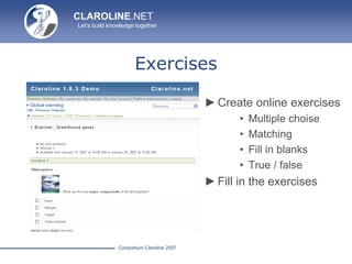 Claroline Learning Menagement System | PPTX
