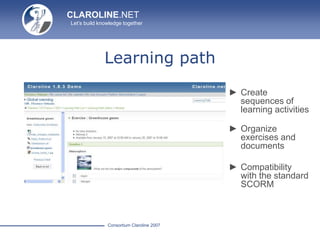 Claroline Learning Menagement System | PPTX