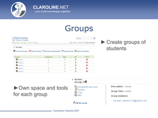 Claroline Learning Menagement System | PPTX