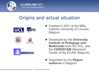 Claroline Learning Menagement System | PPTX
