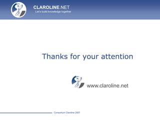 Claroline Learning Menagement System | PPTX