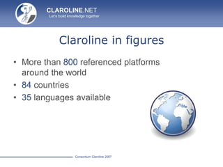 Claroline Learning Menagement System | PPTX