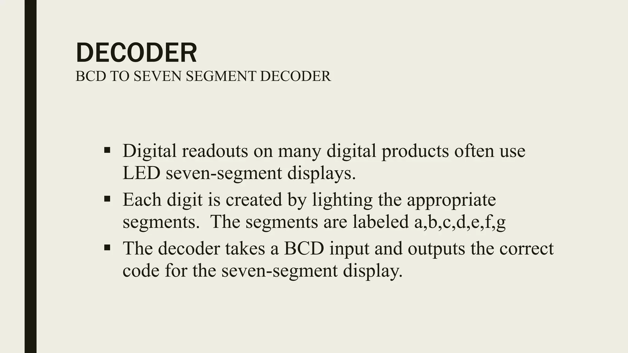 Encoders and decoders | PPT