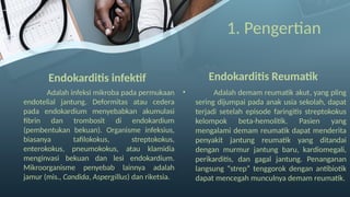 PPT ENDOKARDITIS.pptx SISTEMATIS CARDIOVASKULEER | PPTX