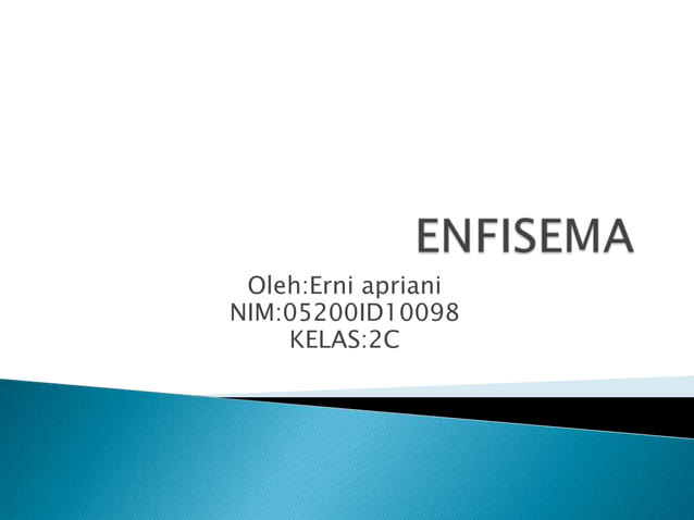 Ppt enfisema | PPT