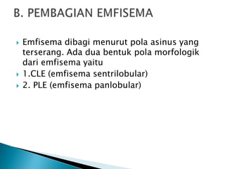 Ppt enfisema | PPT