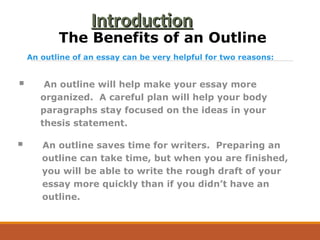 Writing Plan for an Effective English Essay | PPT