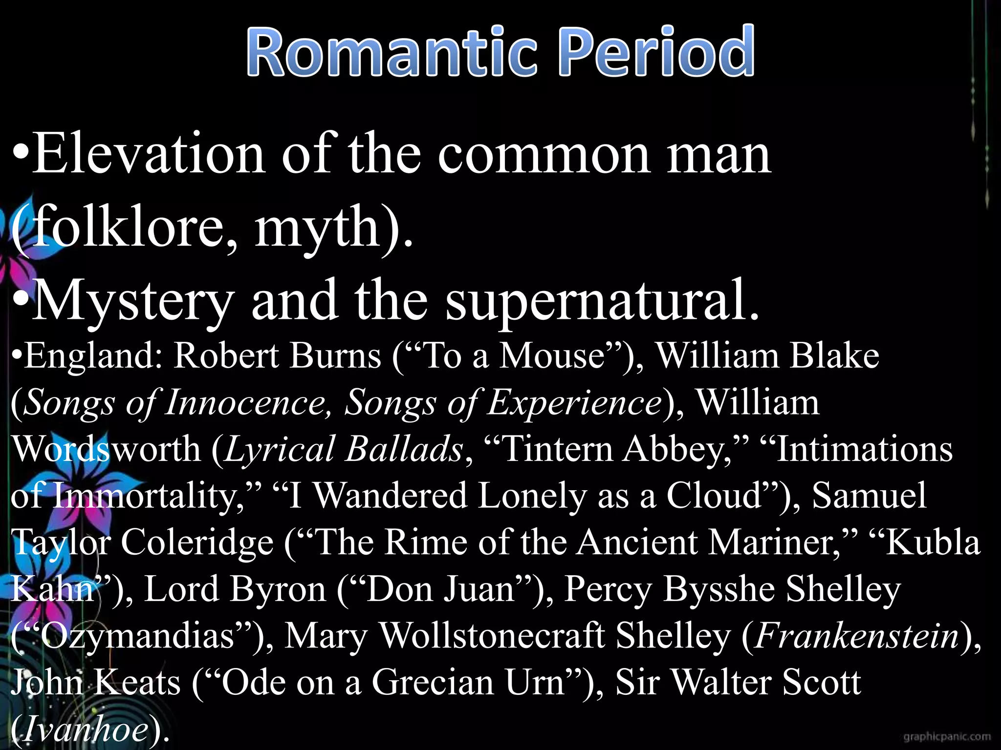 English-American Literature | PPTX