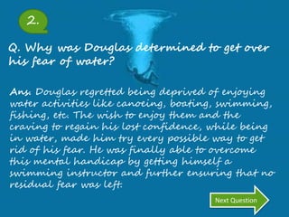 Chapter :-3 Deep Water - William Douglas | PPTX