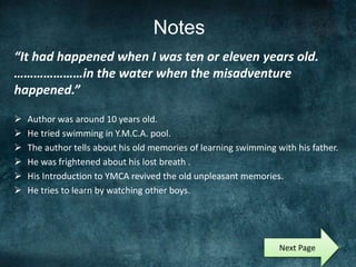 Chapter :-3 Deep Water - William Douglas | PPTX