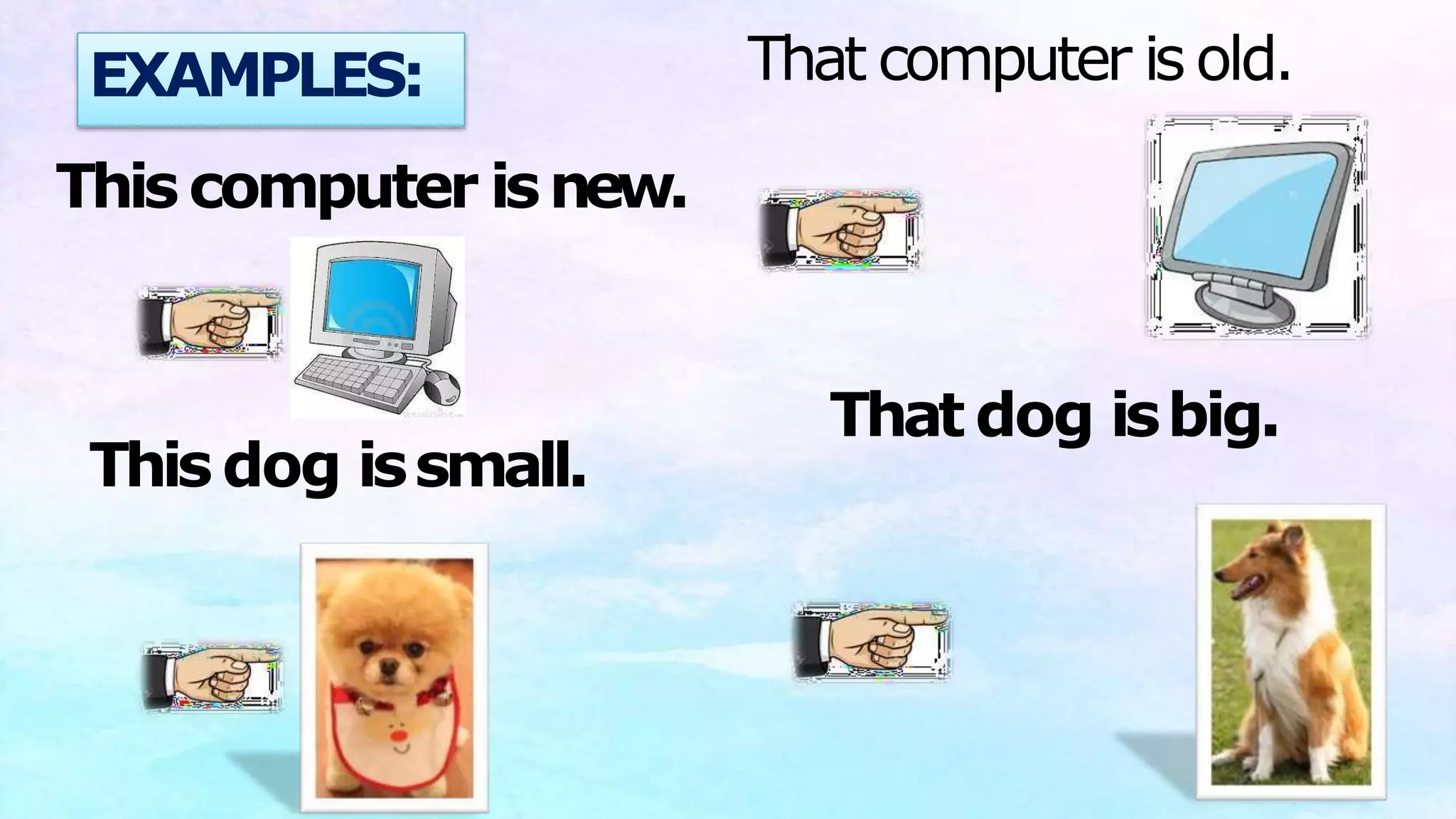 PPT Demonstrative Pronouns (These, this, that, those) | PPTX