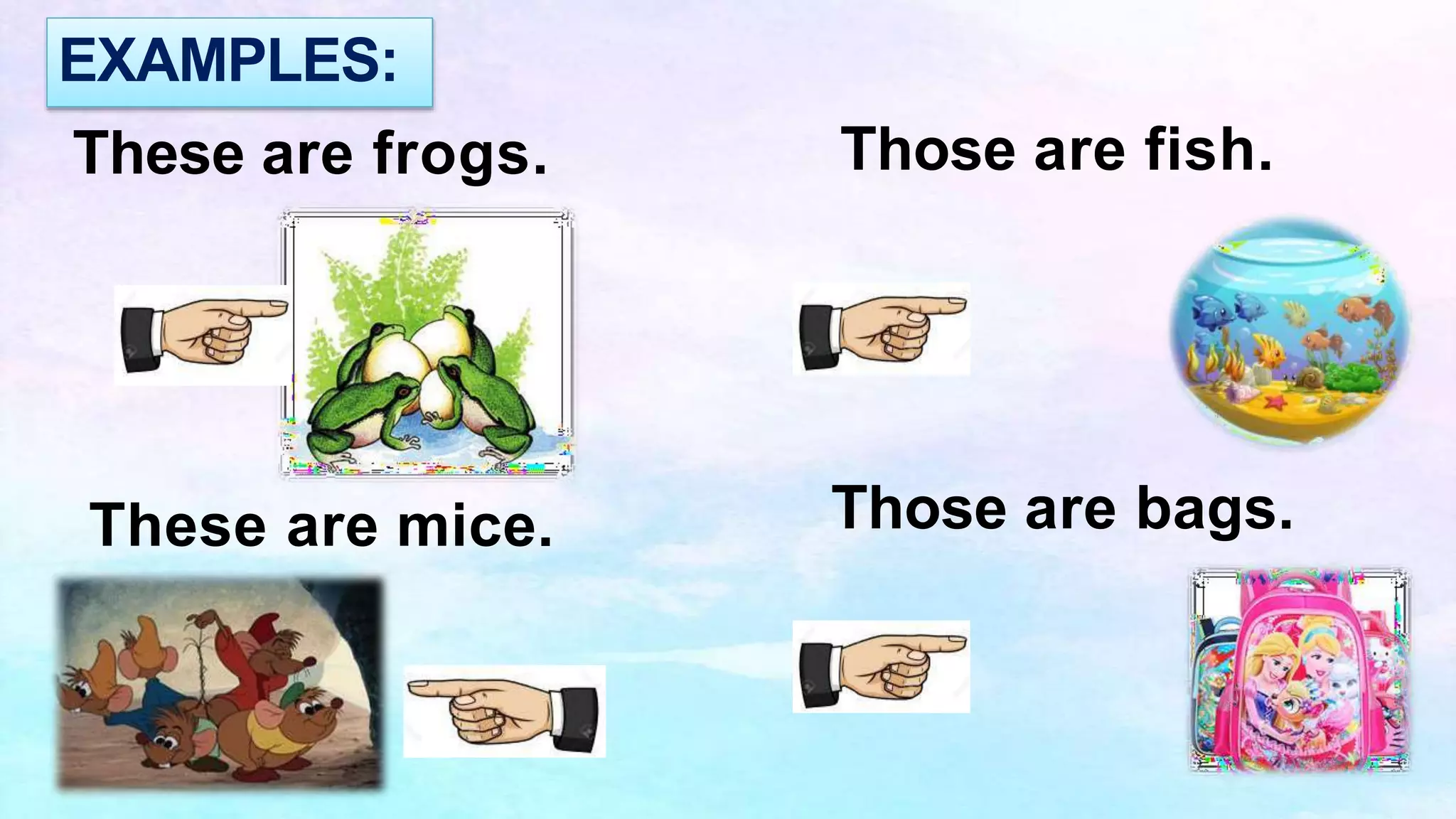 PPT Demonstrative Pronouns (These, this, that, those) | PPTX