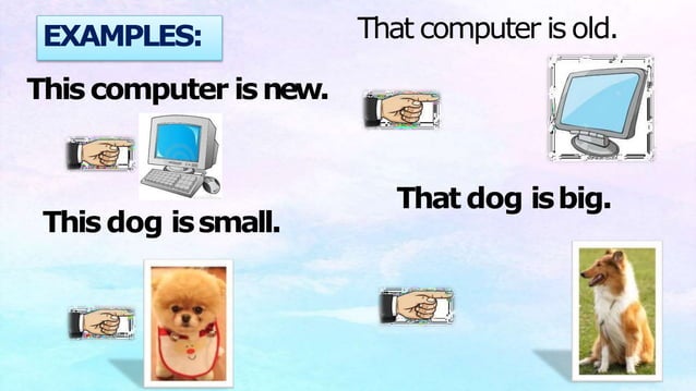 PPT Demonstrative Pronouns (These, this, that, those) | PPTX