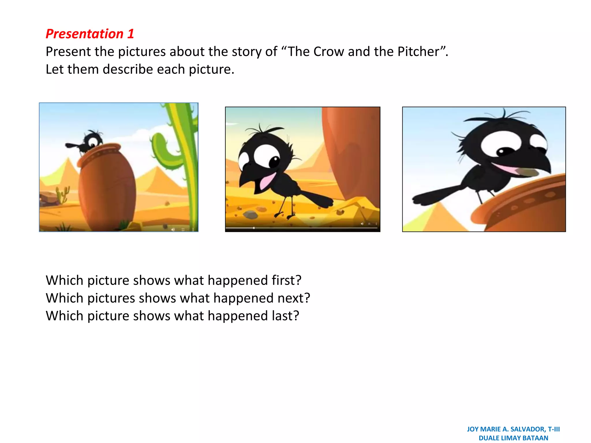 Ppt english 3 q1w1 day1 5 | PPTX