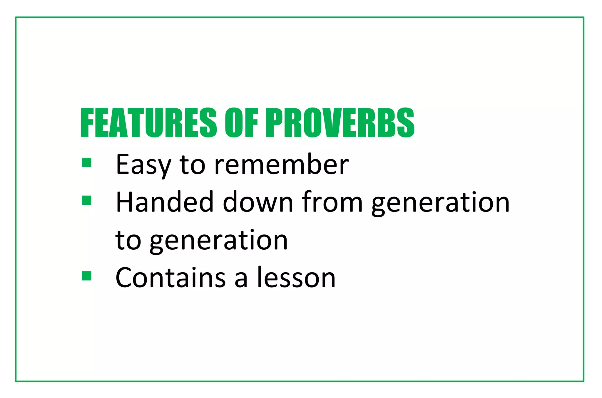PPT_English 7_Q1_W2-1 (Distinguishing Features of Proverbs, Myths, and ...