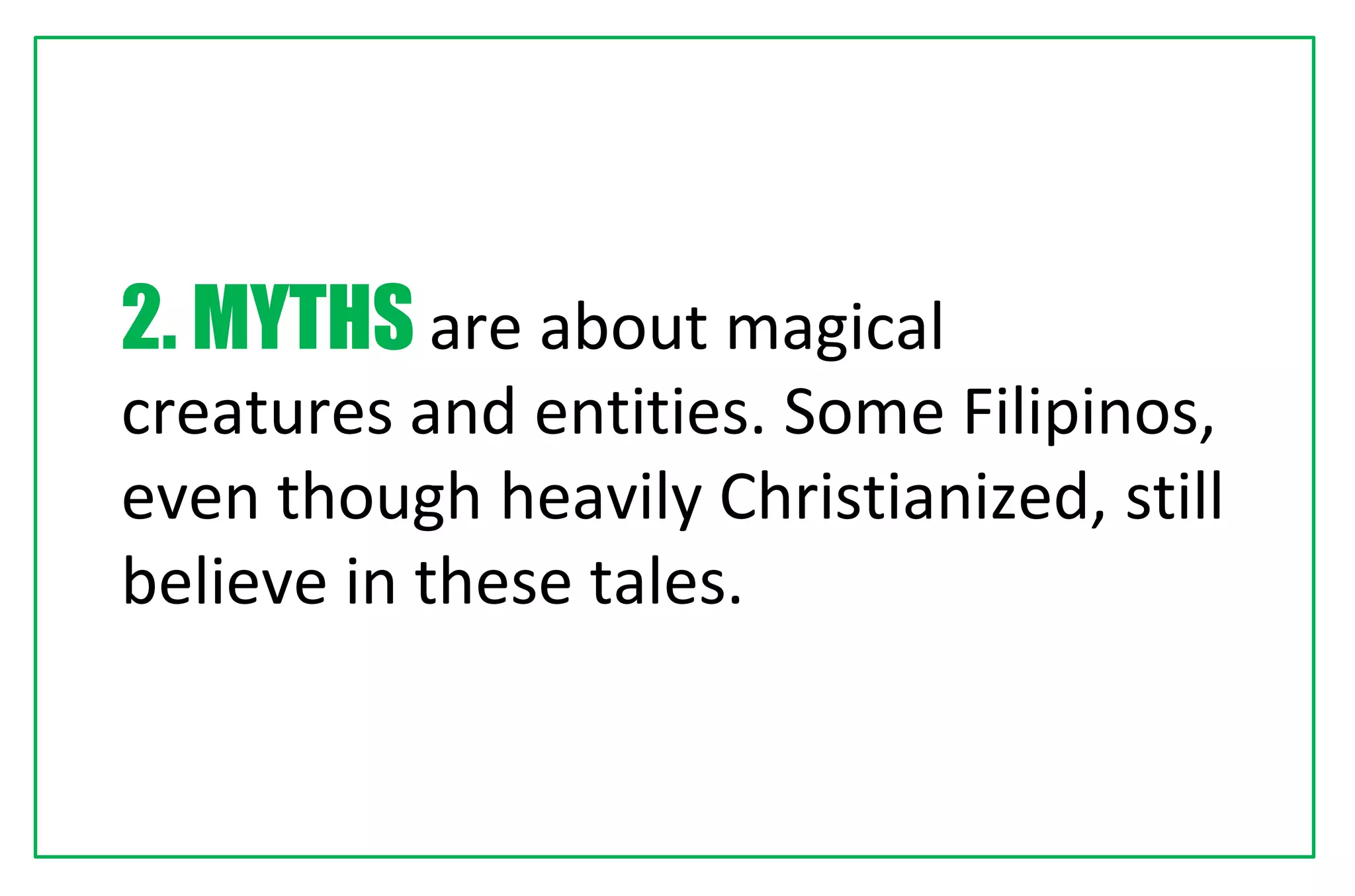 PPT_English 7_Q1_W2-1 (Distinguishing Features of Proverbs, Myths, and ...