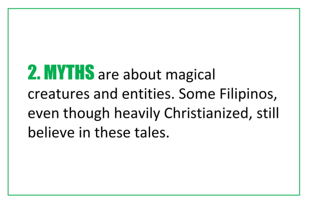 PPT_English 7_Q1_W2-1 (Distinguishing Features of Proverbs, Myths, and ...