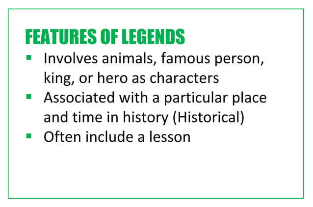 PPT_English 7_Q1_W2-1 (Distinguishing Features of Proverbs, Myths, and ...