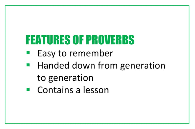 PPT_English 7_Q1_W2-1 (Distinguishing Features of Proverbs, Myths, and ...