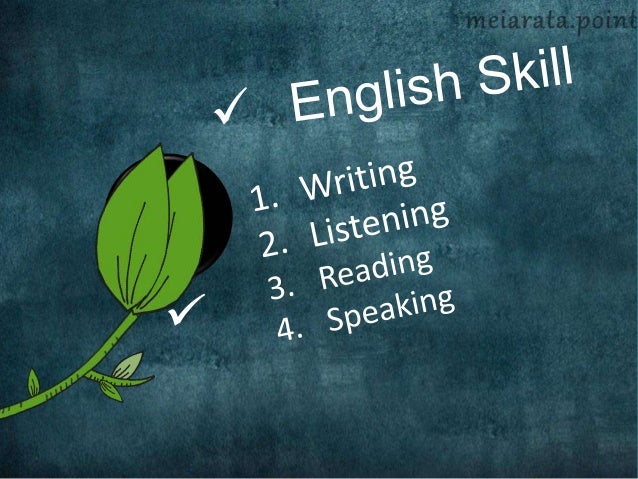 Ppt english skill