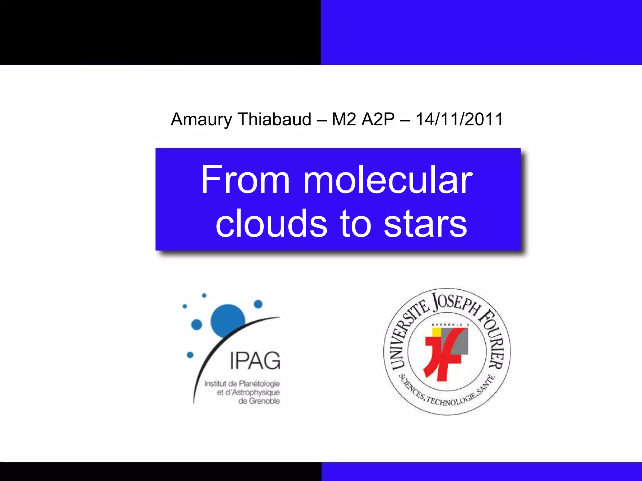 Ppt en star_formation | PPT | Space and Astronomy | Science