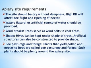 agricultural entomology apiculture | PPTX