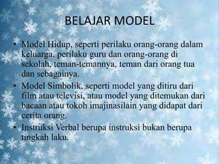 Pp teori bandura 1 | PPT