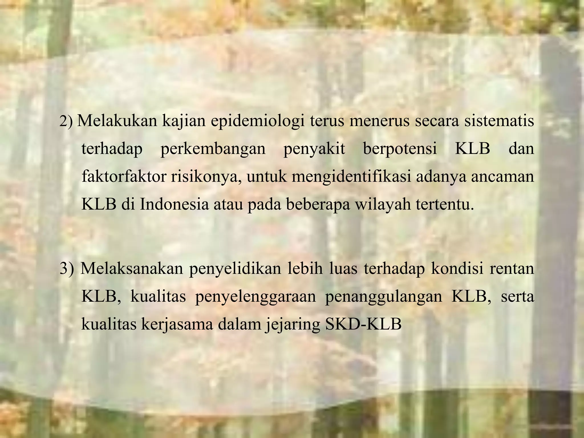 Ppt epid skd klb 1 | PPTX