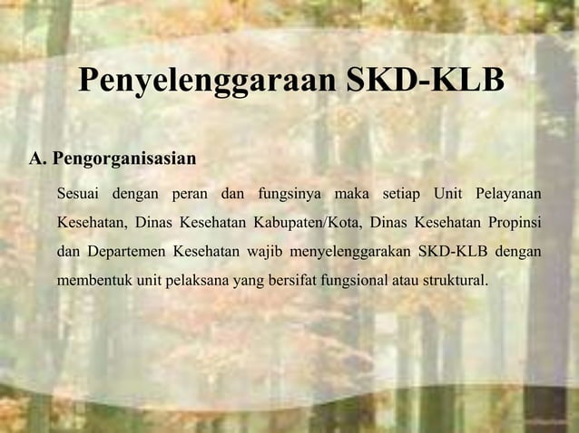 Ppt epid skd klb 1 | PPTX